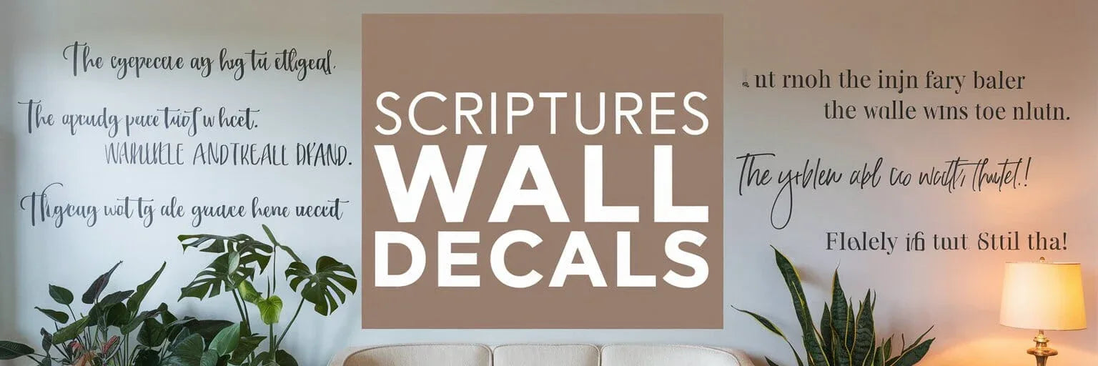 Scripture Wall Decals: Inspiring Bible Quotes for Your Home Decor ...