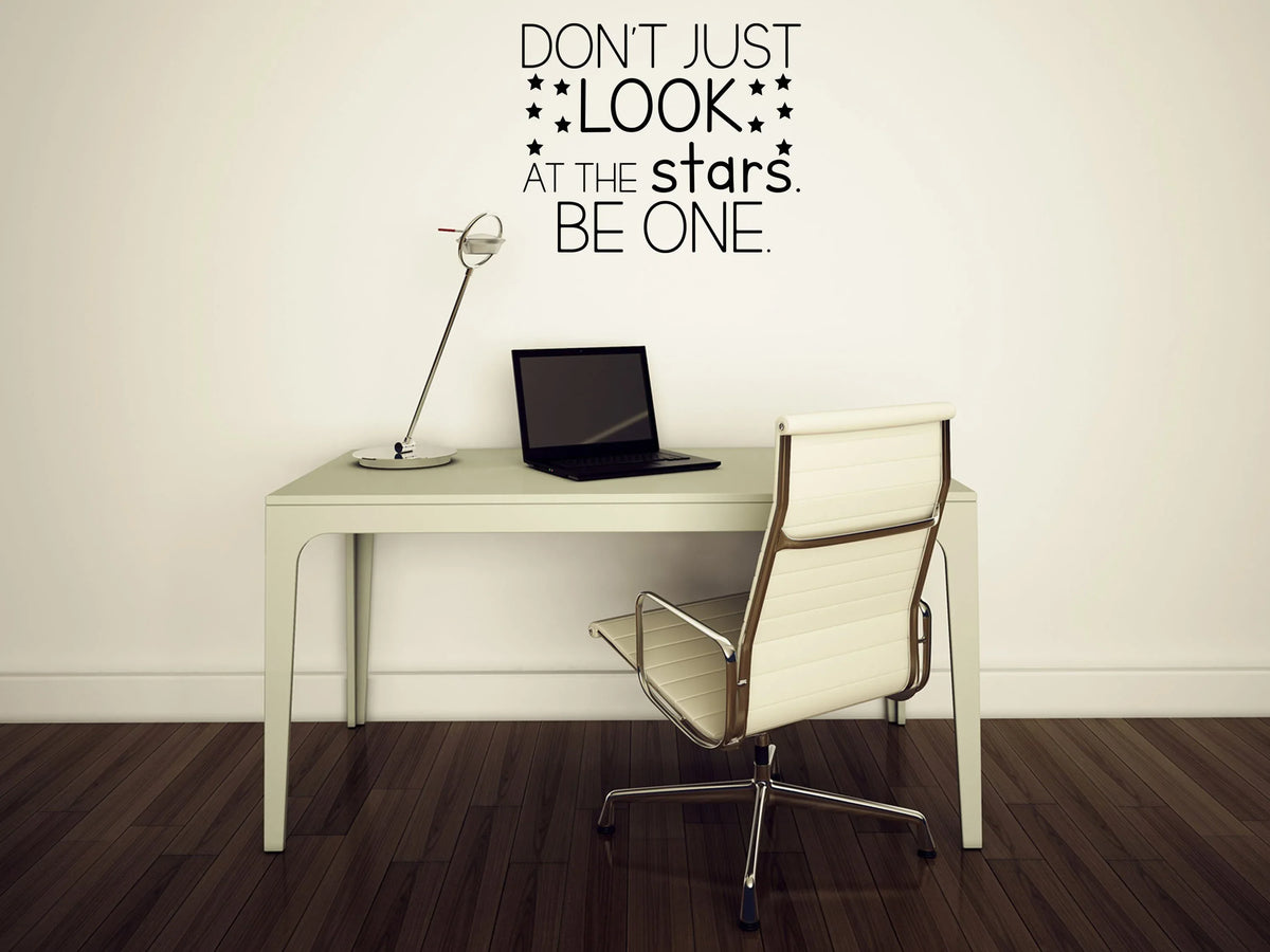 Be A Star Wall Decal - Inspirational Wall Signs
