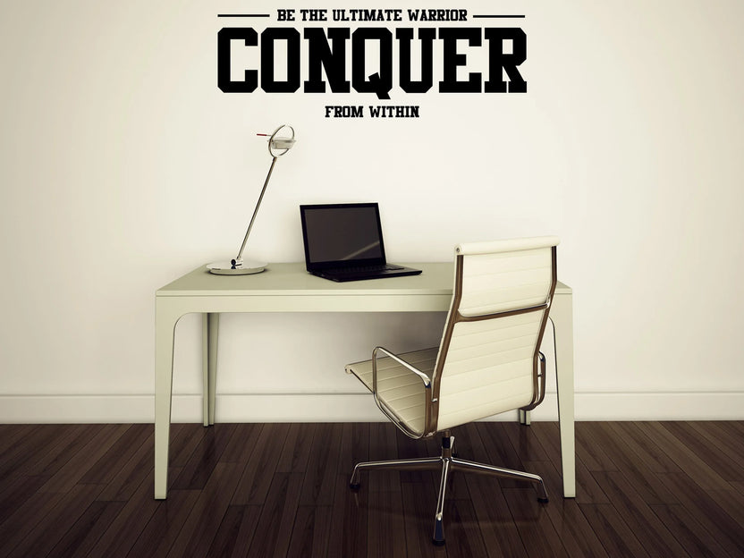 Be The Ultimate Warrior Wall Decal - Inspirational Wall Signs