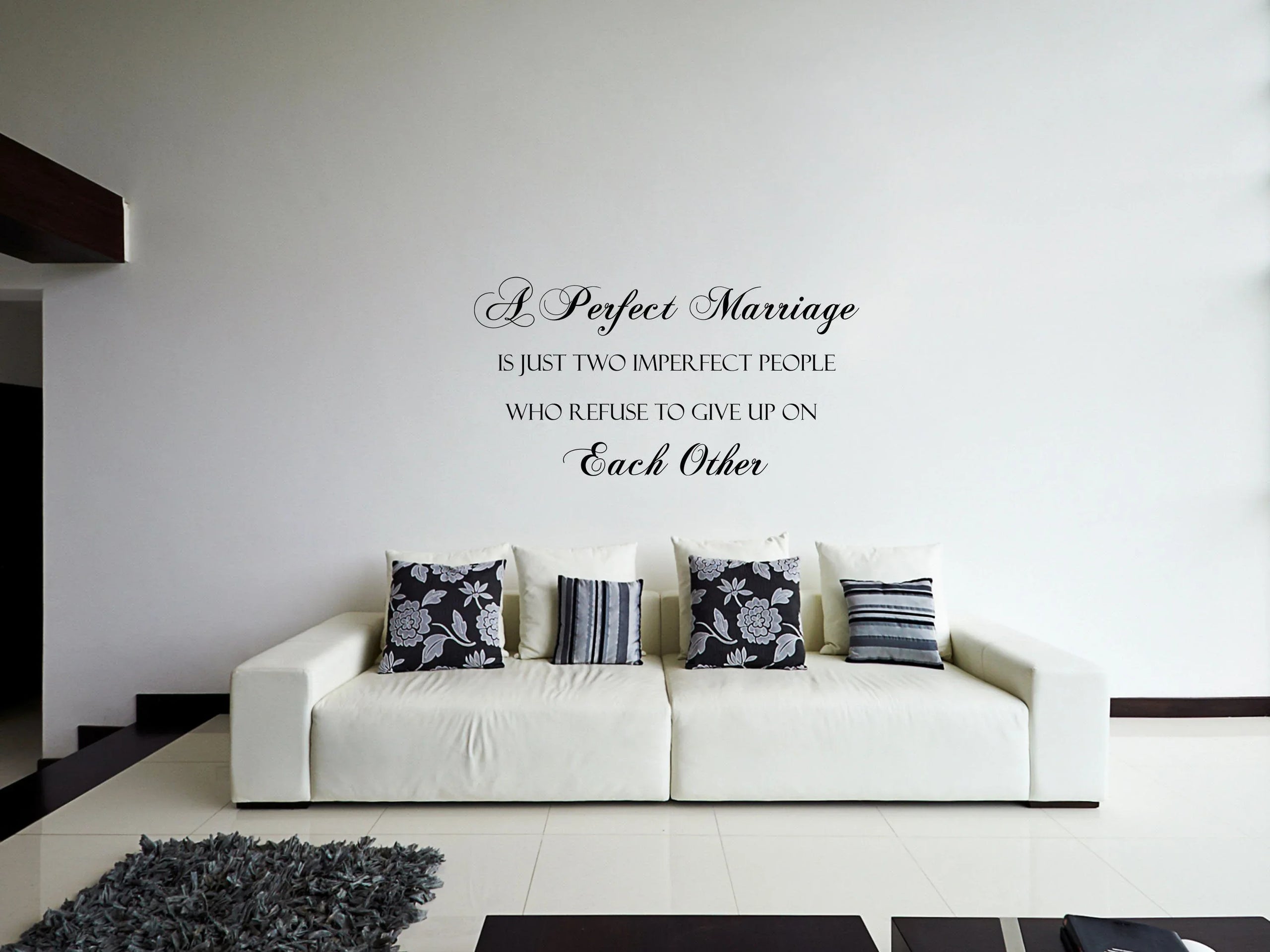 Perfect Marriage Vinyl Wall Decal – Inspirational Wall Signs