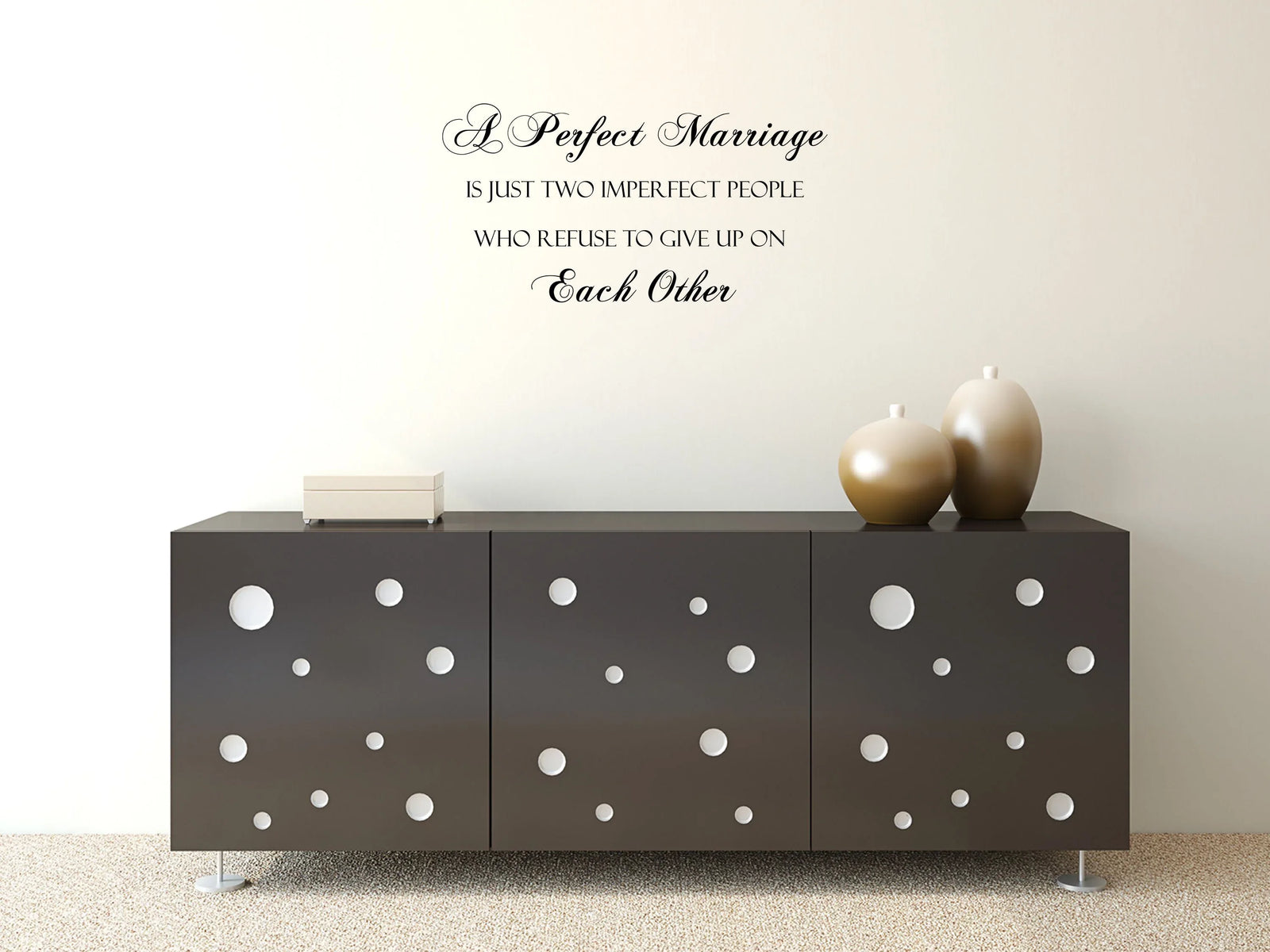 Perfect Marriage Vinyl Wall Decal – Inspirational Wall Signs