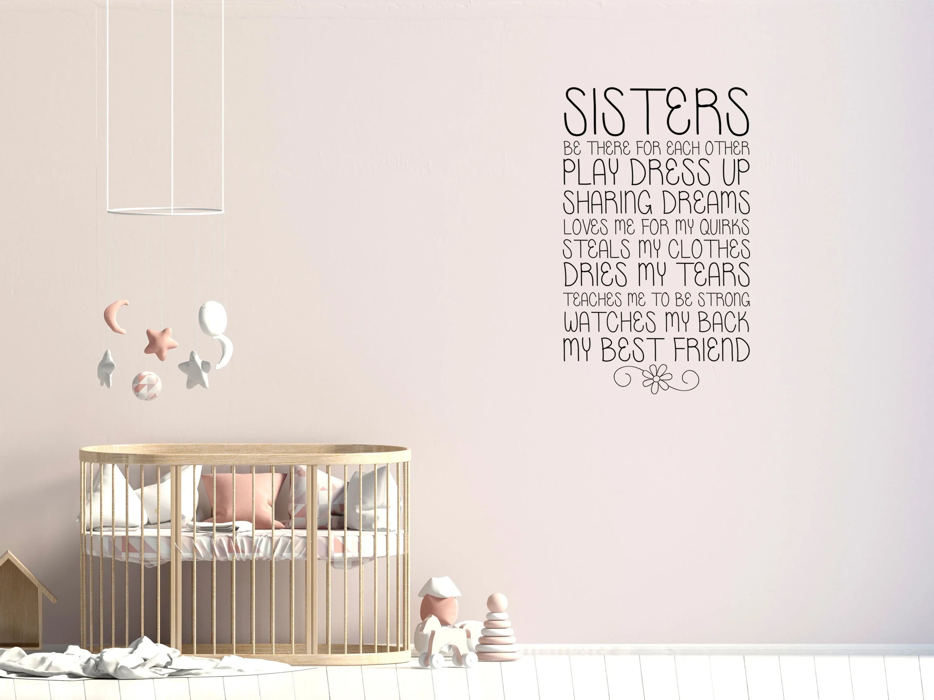 Sisters - Inspirational Wall Decals – Inspirational Wall Signs
