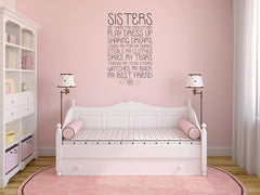 Sisters - Inspirational Wall Decals – Inspirational Wall Signs